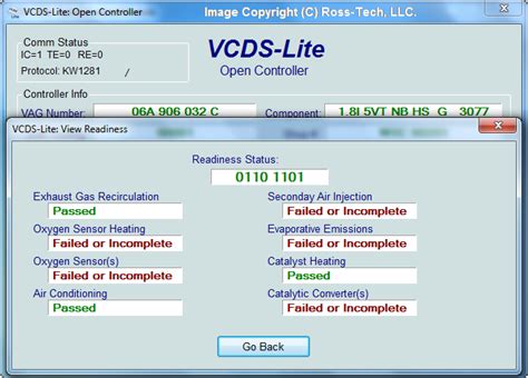 Ross Tech VCDS Lite Manual Readiness Ross Tech VCDS Lite Manual Readiness