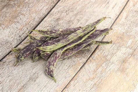 premium photo raw green bean string heap