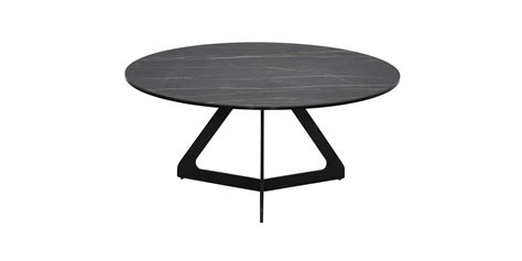 Table Basse Design En Céramique Noire Tsurugi Maison Crozatier