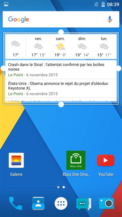 Astuce Ajouter Un Widget Sur Android Avis Mobiles