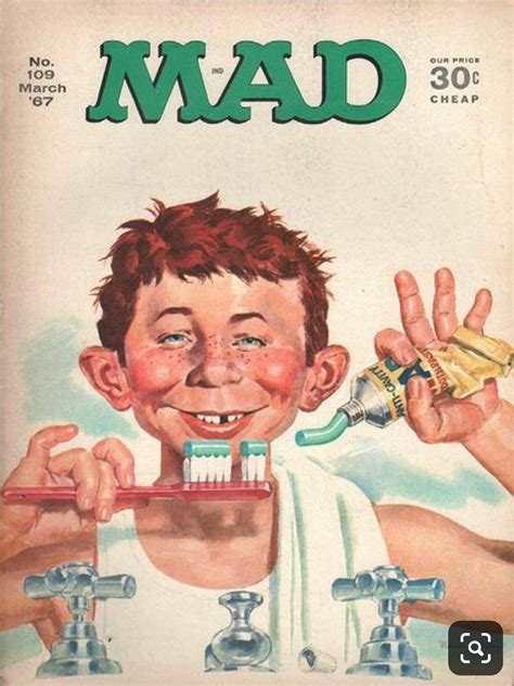 Mad Magazine Featuring Alfred E Neuman Mad Magazine Cool Magazine