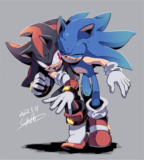 Shadow Y Sonic Sonadow Sonic Sonic The Hedgehog Shadow The Hedgehog