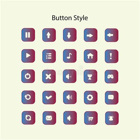 Button Styles Are Used For Various Graphic Design Purposes Web Design