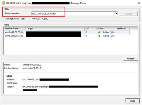 install equallogic multipath extension module mem in vmware esxi