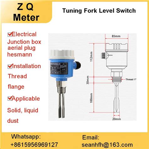 Tuning Fork Level Switch Vibrator Switch Level Explosion Proof Anti Corrosion Limit Vibration