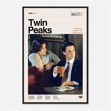 Twin Peaks Movie Twin Peaks Poster Retro Movie Poster Citiesbox