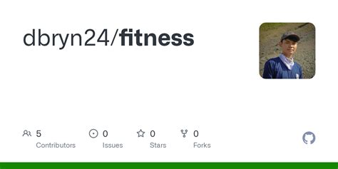 GitHub Dbryn Fitness