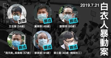 7・21 暴動罪成白衣人鄧英斌、蔡立基就定罪申上訴許可 立場新聞•聞庫