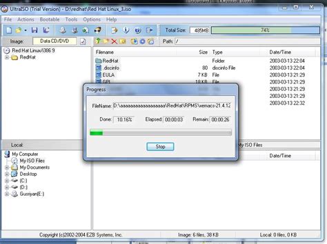 Instalasi Software Aplikasi Cara Mengubah File ISO Kedalam Bentuk CD Menggunakan Aplikasi Ultra