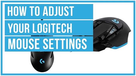 How To Adjust Logitech Mouse Sensitivity For Optimal Use Mouse Rgb