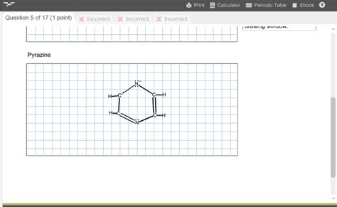 Pyrazine Lewis Structure