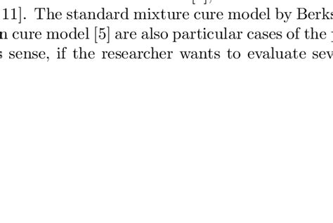Estimated Survival In The Zero Inflated Cure Rate Survival Model With Download Scientific