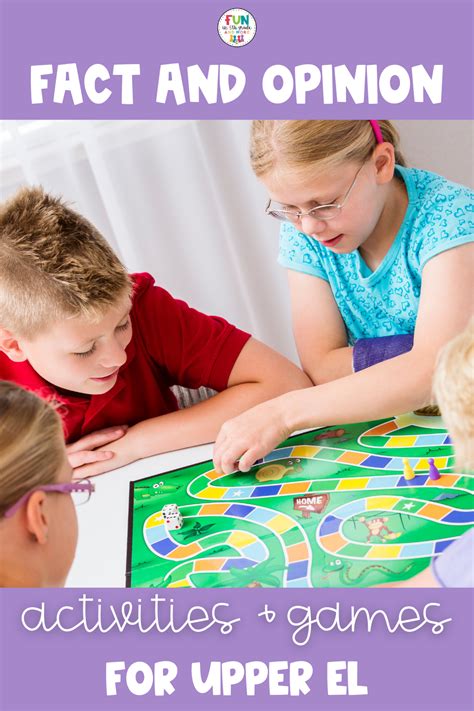 7 Fact And Opinion Games For The Upper Elementary Classroom Artofit