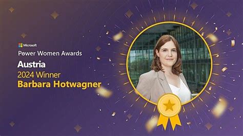 𝗠𝗶𝗰𝗿𝗼𝘀𝗼𝗳𝘁 𝗣𝗼𝘄𝗲𝗿 𝗪𝗼𝗺𝗲𝗻 𝗔𝘄𝗮𝗿𝗱 𝗮𝗻𝗱 𝘁𝗵𝗲 𝘄𝗶𝗻𝗻𝗲𝗿 𝗶𝘀 Barbara Maria Hotwagner