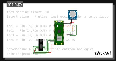 Barra Nivel Wokwi Esp32 Stm32 Arduino Simulator