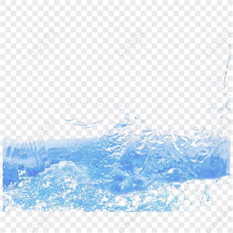 물 꽃 스플래시 밝은 푸른 물 물 일러스트수면사진 Png 일러스트 무료 다운로드 Lovepik