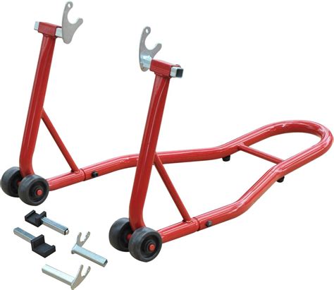 Amazon Fr Homcom Béquille Moto Pour Roue Arrière Charge150 Kg