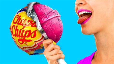 7가지 대왕 캔디 Vs 미니 캔디 간식 장난 Youtube