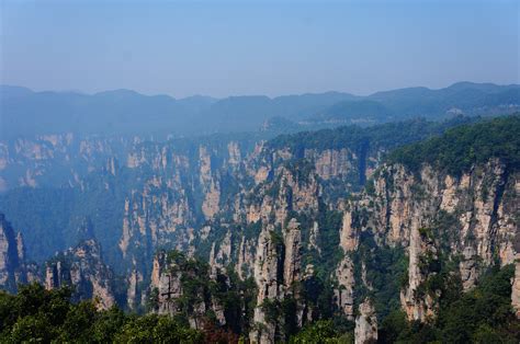 张家界 最美 天气预报 大山谷图库