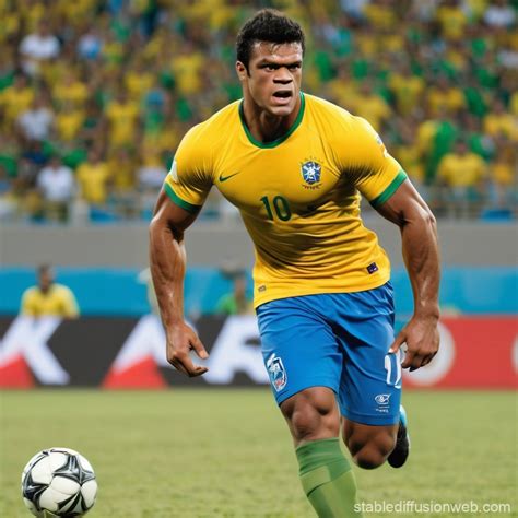 Brazilian Soccer Player Hulk Paraiba Stable Diffusion Online