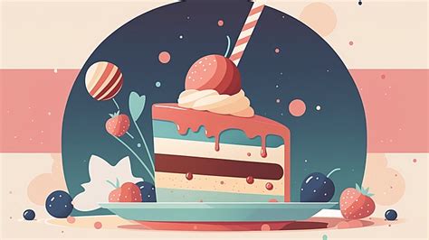 귀여운 생일 케이크 물감 일러스트 어린이 날 축하합니다 행복 Abstractbackground Png 일러스트 및 벡터 에 대한 무료 다운로드 Pngtree