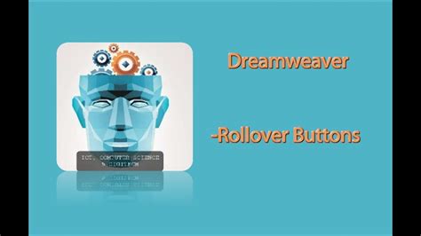 Dreamweaver Roll Over Buttons 4 Youtube