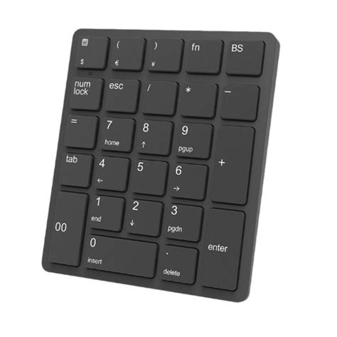 Wireless 2 4g Numeric Keypad 26 Keys Lightweight And Portable External Numeric Keypad