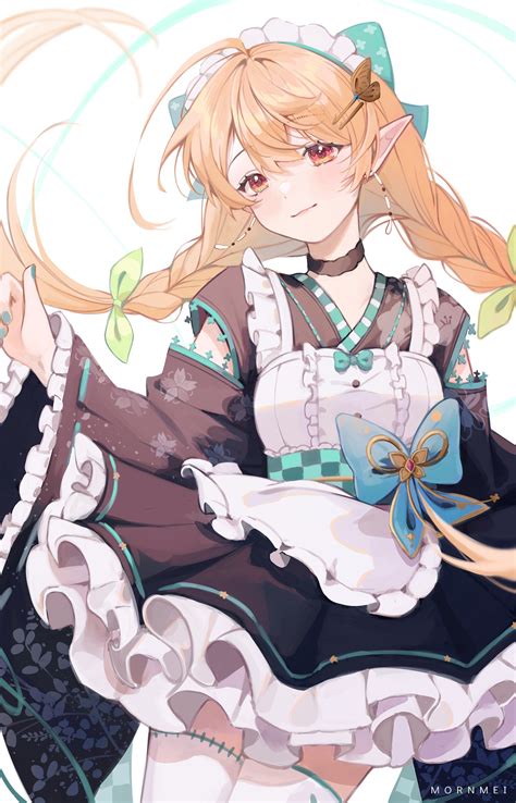 Pomu Rainpuff Nijisanji And 1 More Drawn By Maimornmeii Danbooru