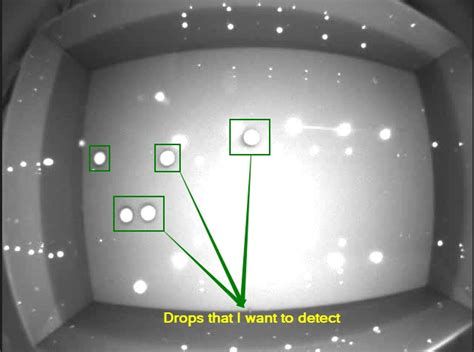 Python Detect Drops Of Water Using Opencv Stack Overflow