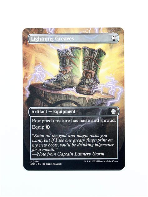 Lightning Greaves Lcc 114 Regular From The Lost Caverns Of Ixalan
