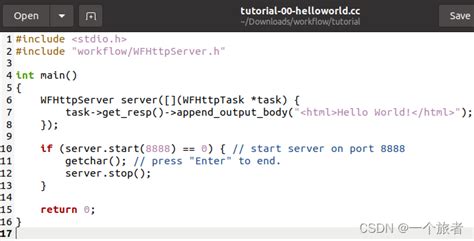 搜狗workflow异步调度框架例程分析——00sogo Workflow Csdn博客