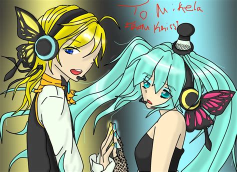 Len And Miku Magnet By Gothicjapan On Deviantart