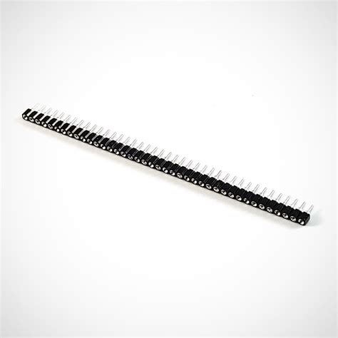 Single Row 40pin 2 54mm Round Female Sip Socket Pin Header Diy Keyboards