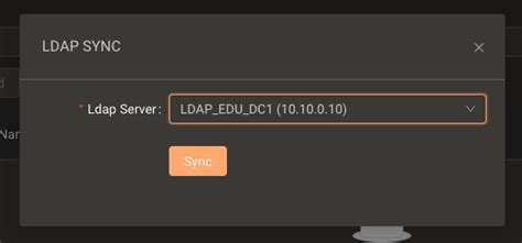 defining identity for ldap authentication logsign support center