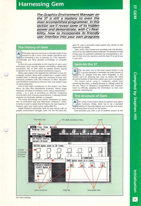 Atari ST User The Complete Atari ST 1988 Atari Magazine Scans Pdf