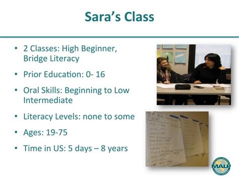 Implementing A Mutually Adaptive Model Of Instruction For Esl Literacy