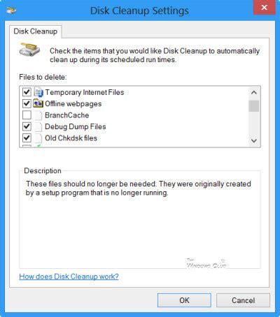 Automate Enhanced Disk Cleanup Tool For Windows