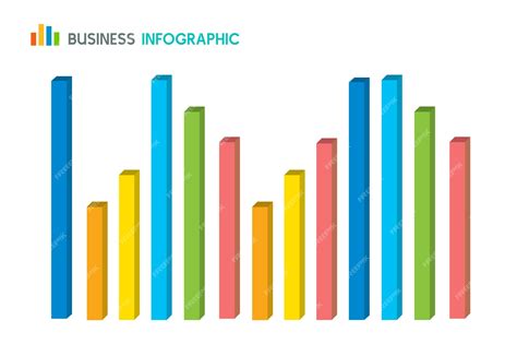 Premium Vector Bar Chart Graph Diagram Statistic Business Annual