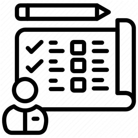 Employee Survey Report Performance Sampling Icon Download On Iconfinder