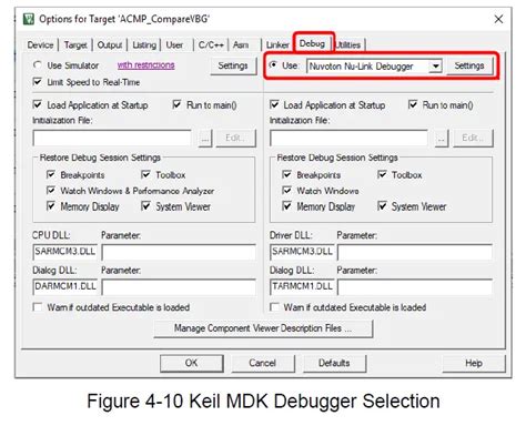 nuvoton nu link debug adapter user manual