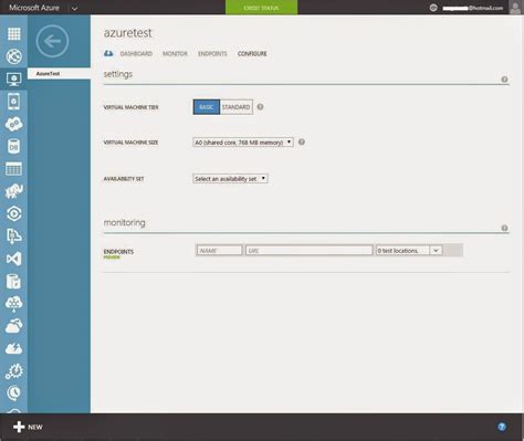 data technet create sql server on windows azure virtual machine
