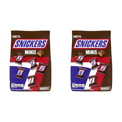 Snickers Minis Size Milk Chocolate Candy Bar Bulk