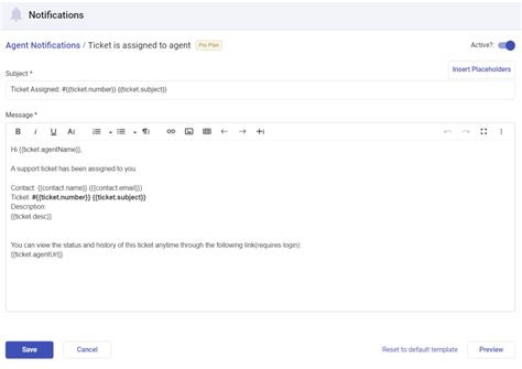 Configuring Agent Notifications In Desk Desk