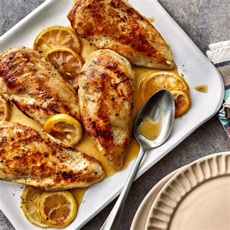 Recette Blancs De Poulet Fermier Au Citron Journal Des Bonnes Nouvelles