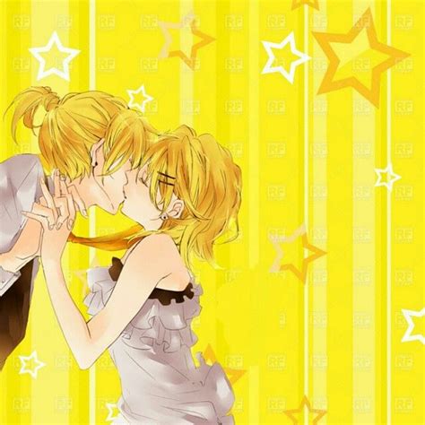 Rin And Len Kiss