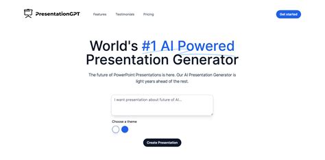 PresentationGPT Presentations Explore 10 000 AI Tools Explore Best Alternatives