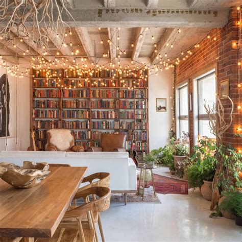 Fairy Lights Living Room
