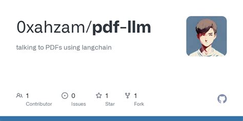Github 0xahzampdf Llm Talking To Pdfs Using Langchain