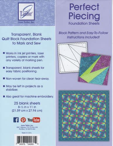 Punch With Judy Perfect Piecing By June Tailor® Punch With Judy
