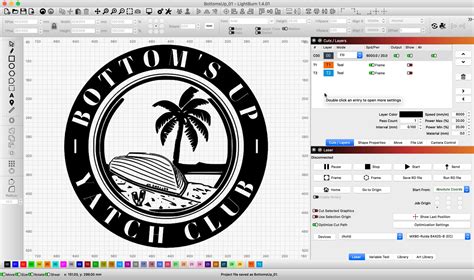 How To Straighten Curved Text Lightburn Software Questions Lightburn Software Forum